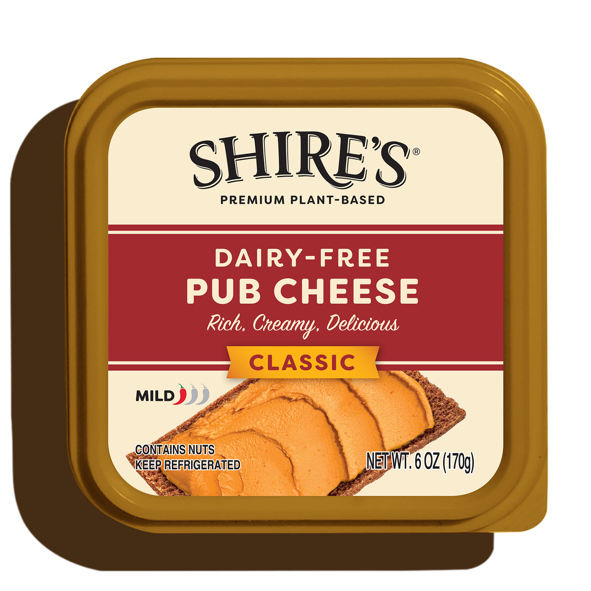 Shires Naturals - Plant Based, Dairy Free Pub Cheese Spread – Shire's